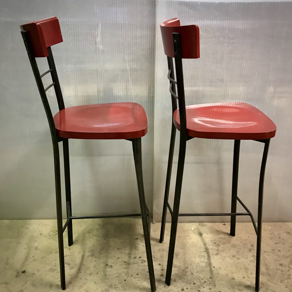 CHAISES HAUTE DE BAR - Meubles industriel | Anna Colore Industriale
