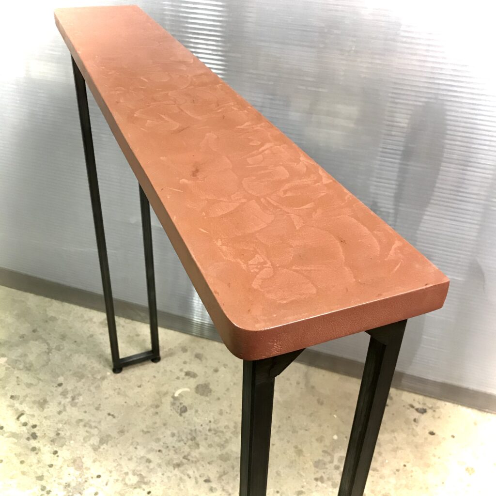 CONSOLE BETON REALISÉ SUR COMMANDE - Meubles industriel | Anna Colore ...