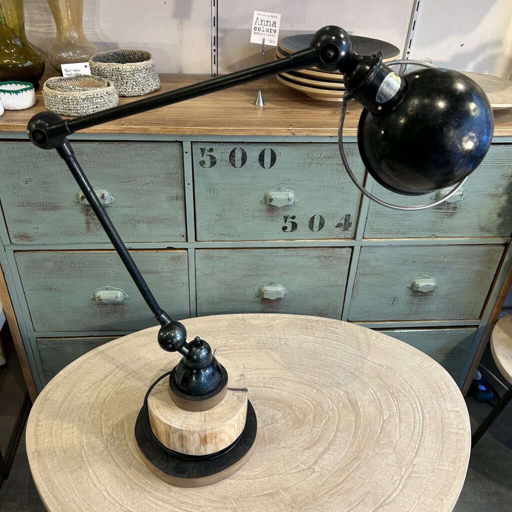 LAMPE INDUSTRIELLE JIELDÉ 2 BRAS - Meubles industriel | Anna Colore ...